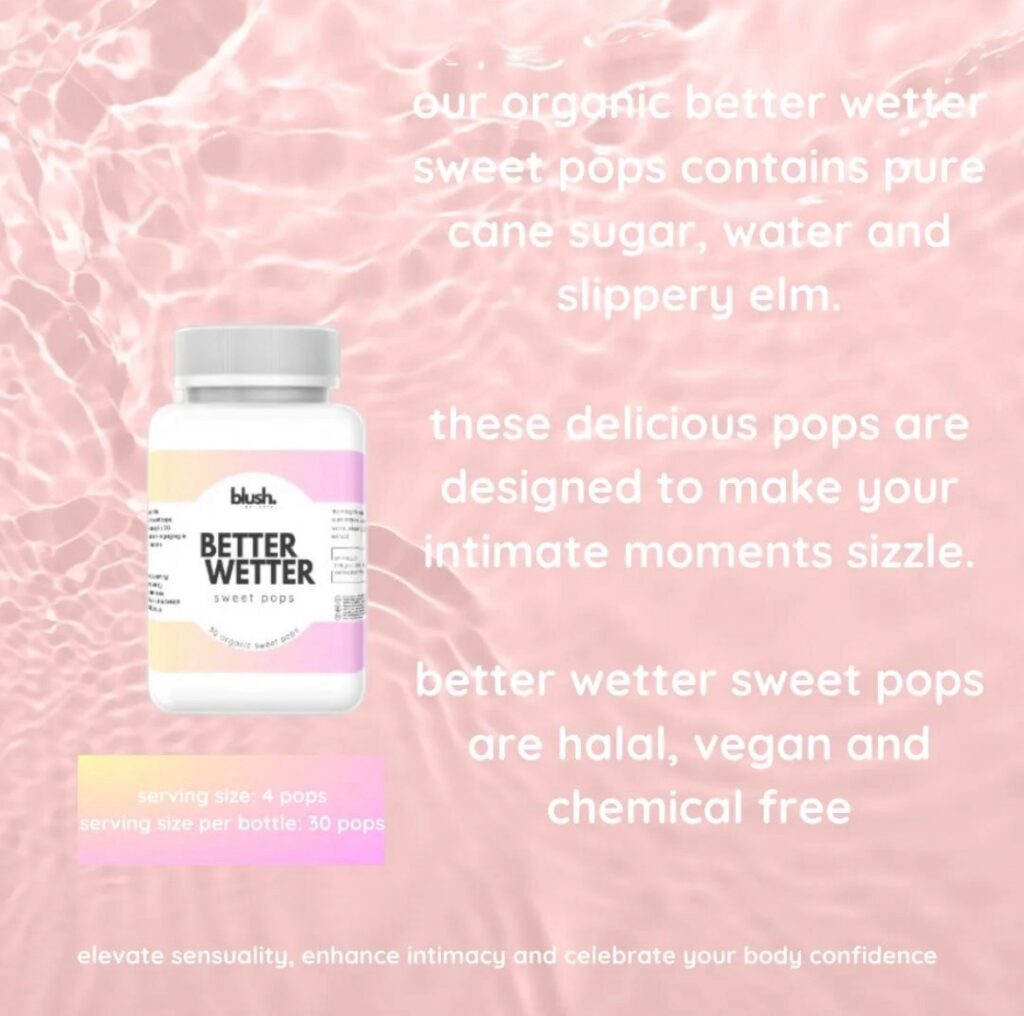 Better Wetter Sweet Pops - Luxury Lingerie